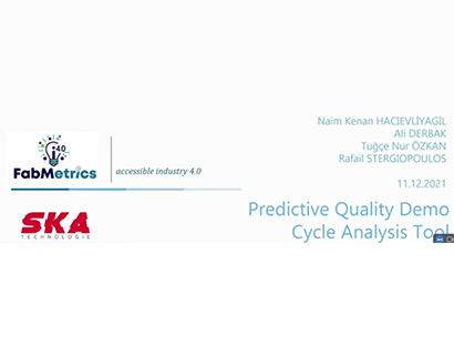 Predictive Quality Demo on Injection Molding - FabMetrics